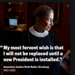 Notorious RBG and a Last Wish – frustratedboomers